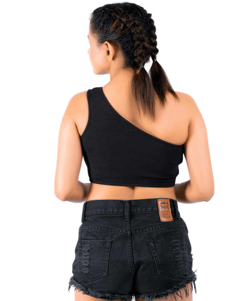 Freya One Shoulder Crop Top | Made in Sri Lanka| Premium Quality ...